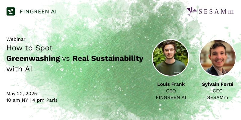 Webinar: How to Spot Greenwashing vs Real Sustainability
